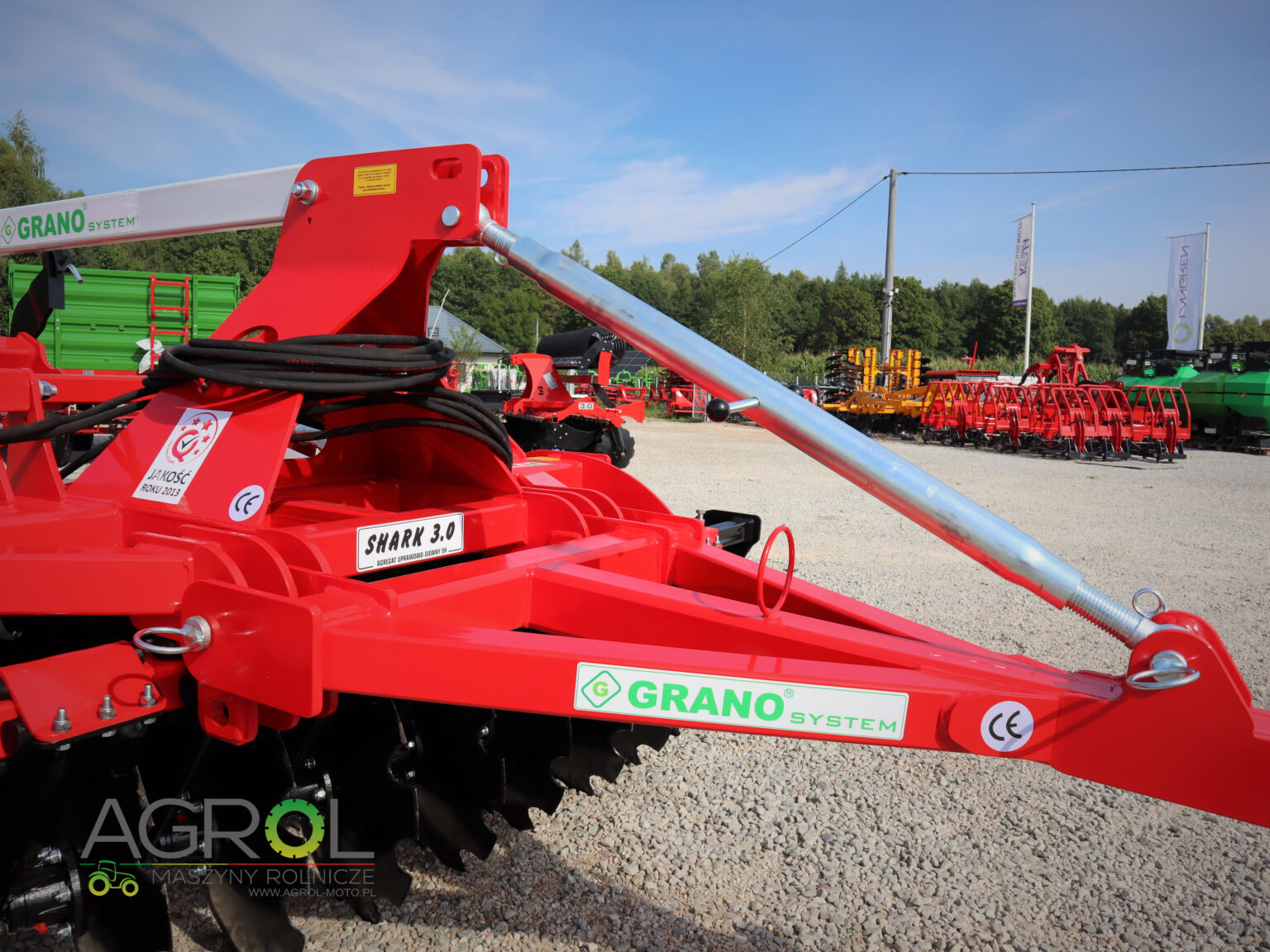 Agregat talerzowy GRANO-SYSTEM SHARK SHOP 3.0 m - Agrol