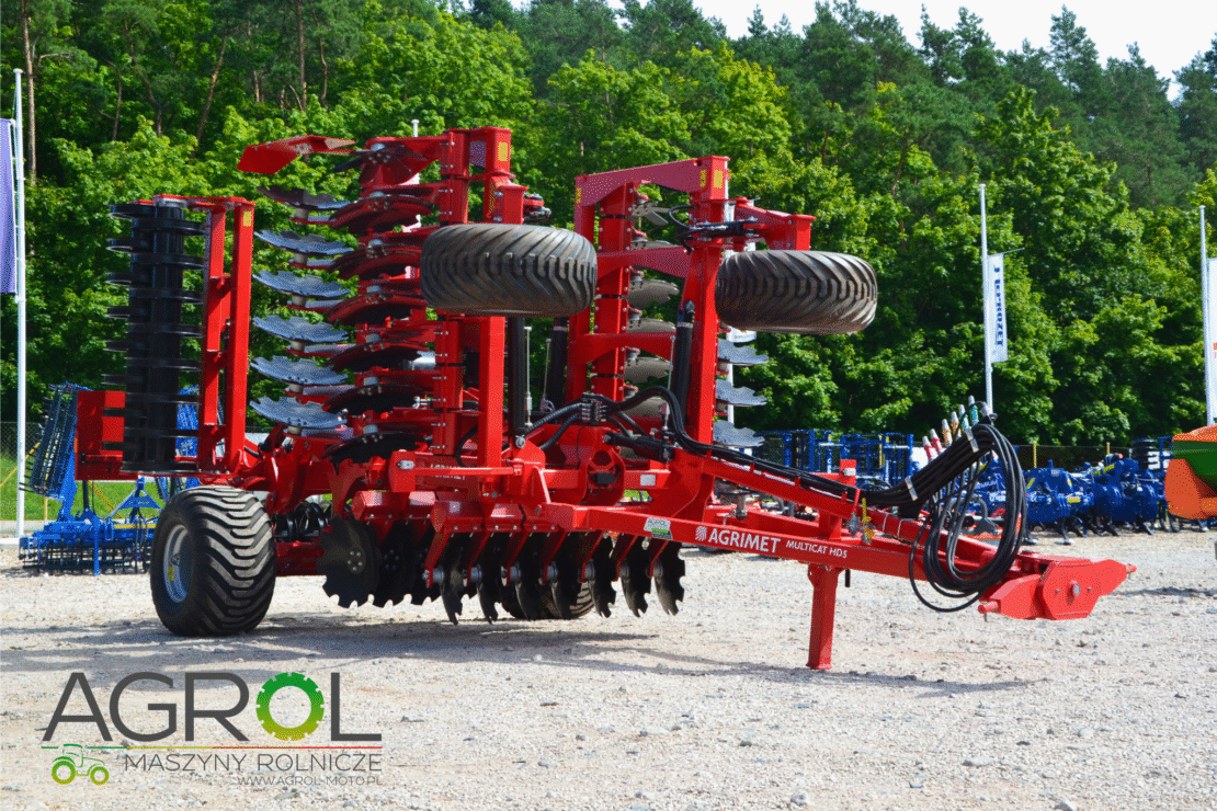 Brona talerzowa Agrimet MULTICAT 5 HD 5,0m - Agrol